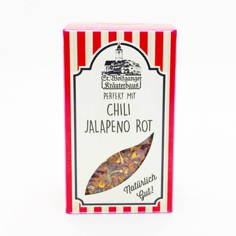 Chili Jalapeno rot, Naturgewürz - Sankt Wolfganger Kräuterhaus