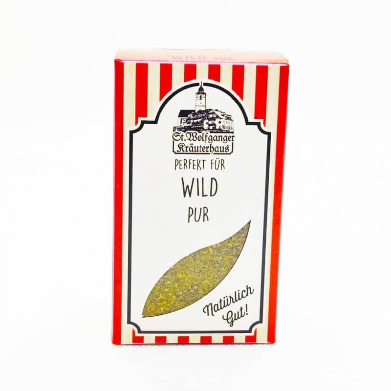 Wild pur, Gewürzzubereitung - Sankt Wolfganger Kräuterhaus